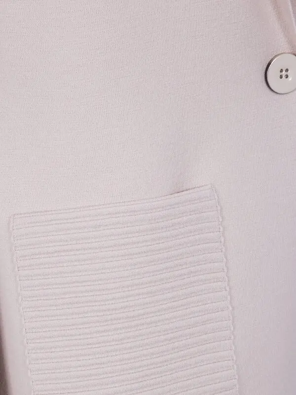 D.exterior Merino Single-breasted Jacket - White