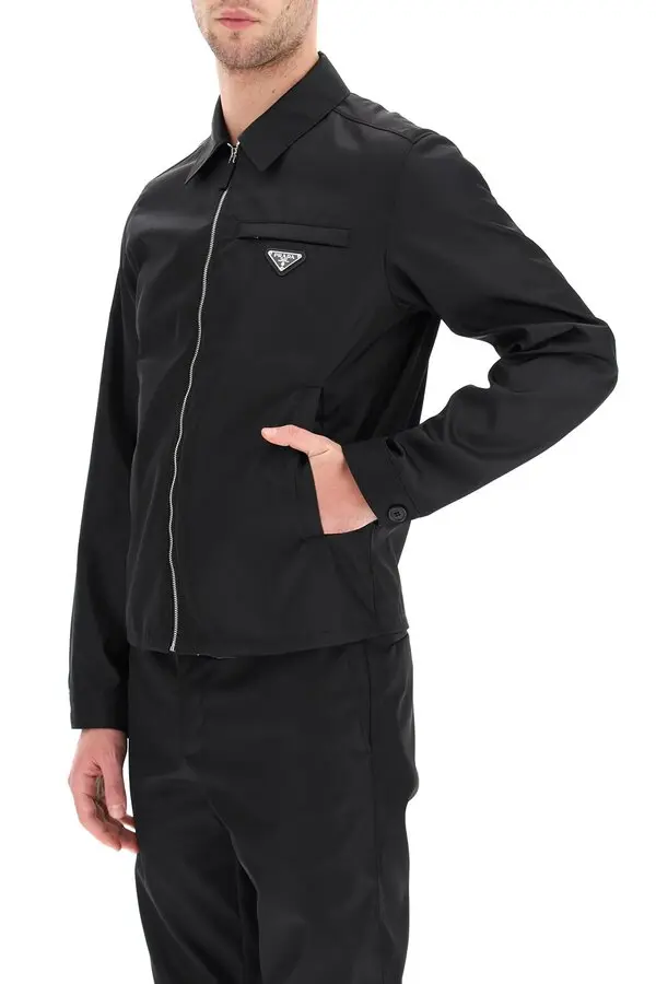 Prada Re-nylon Logo Jacket