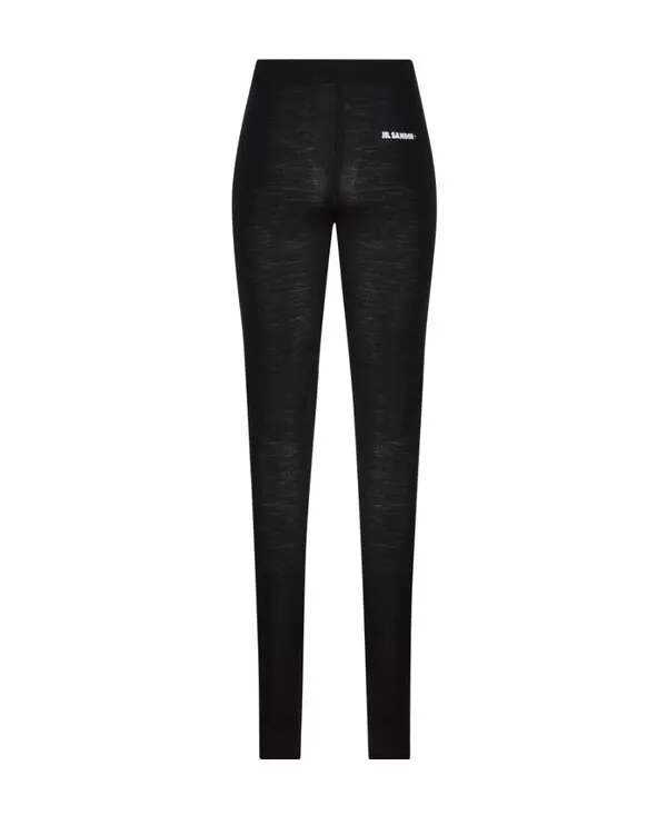 JIL SANDER Technical Leggings - Black