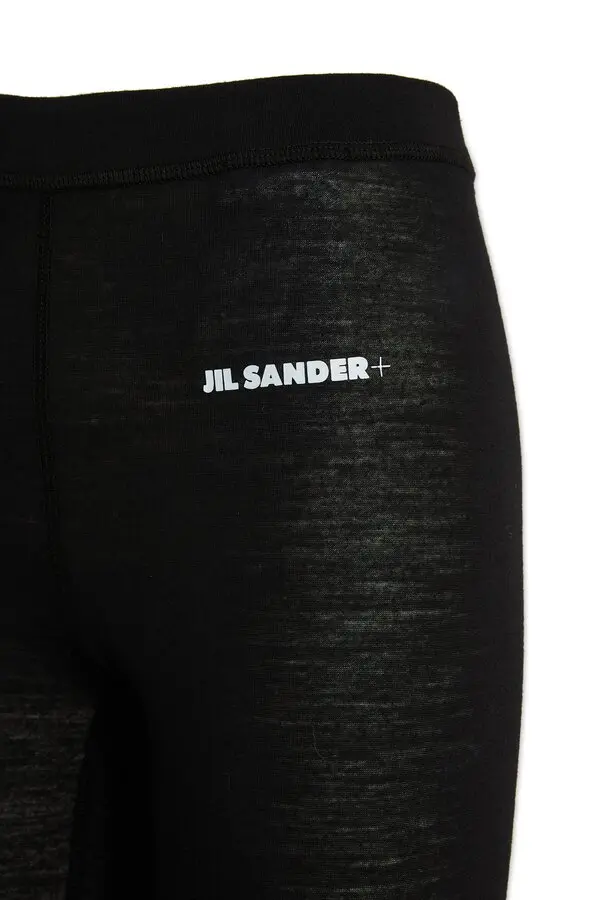 JIL SANDER Technical Leggings - Black