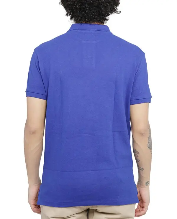 Polo Ralph Lauren Slim Fit Mesh Polo Shirt - Blue