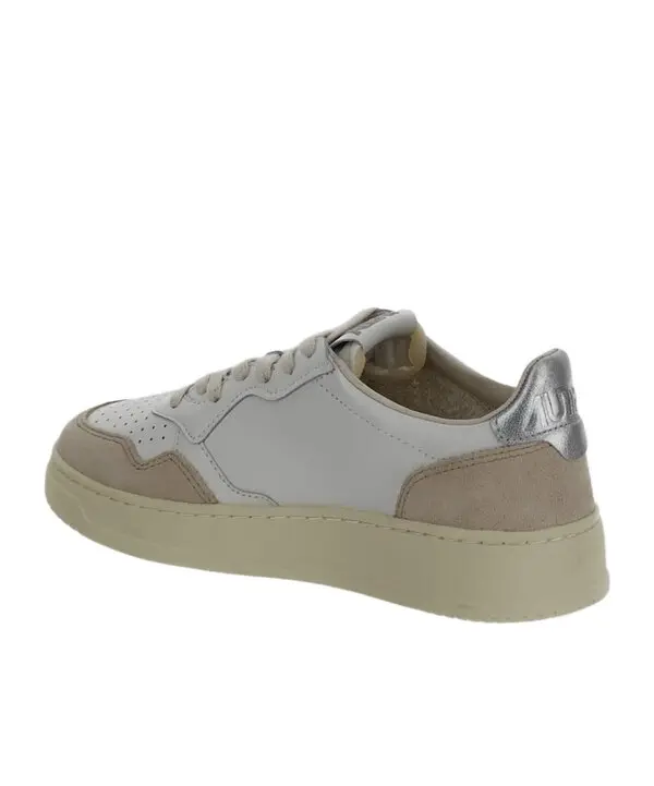 AUTRY Medalist Logo Patch Low-top Sneakers - Gray