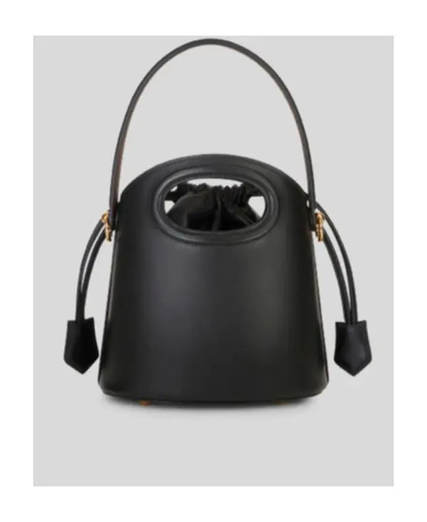 Etro Mini Saturno Bucket Shoulder Bag - Black