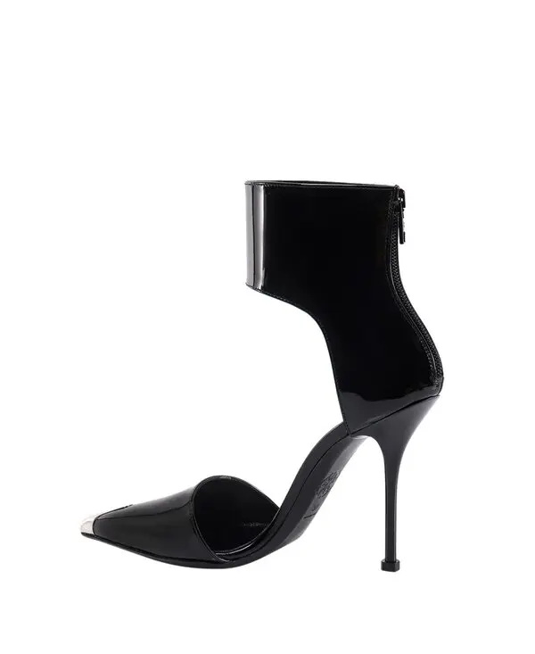 Alexander McQueen Punk Harness Stiletto Pumps With Metal Toe