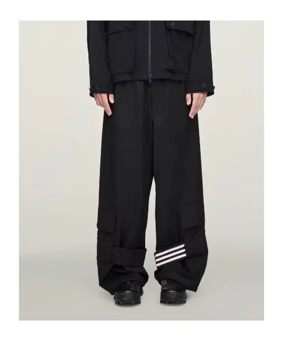 Y3 Cargo Trousers With Drawstring And Adjustable Straps