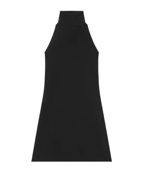 COURREGES Halterneck Mini Dress - Black