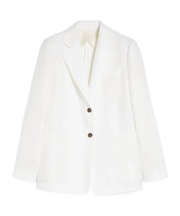 Max Mara Single-breasted Jacket - Silk