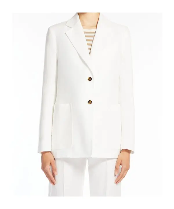 Max Mara Single-breasted Jacket - Silk