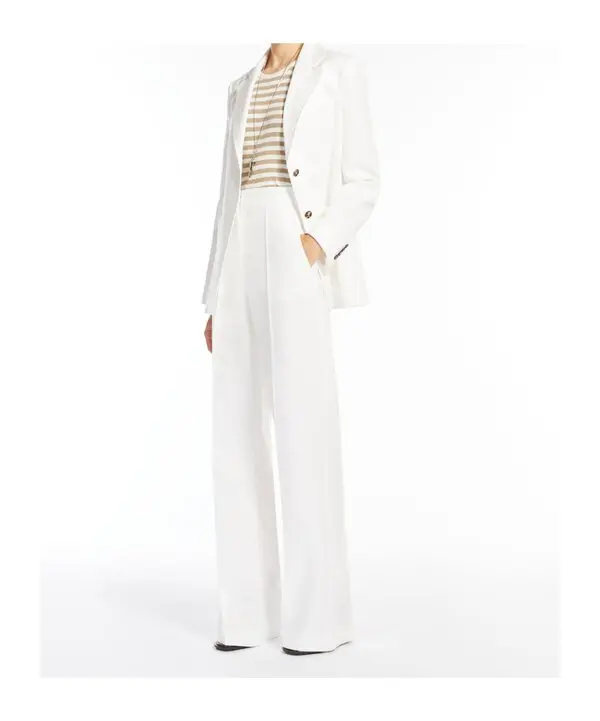Max Mara Single-breasted Jacket - Silk