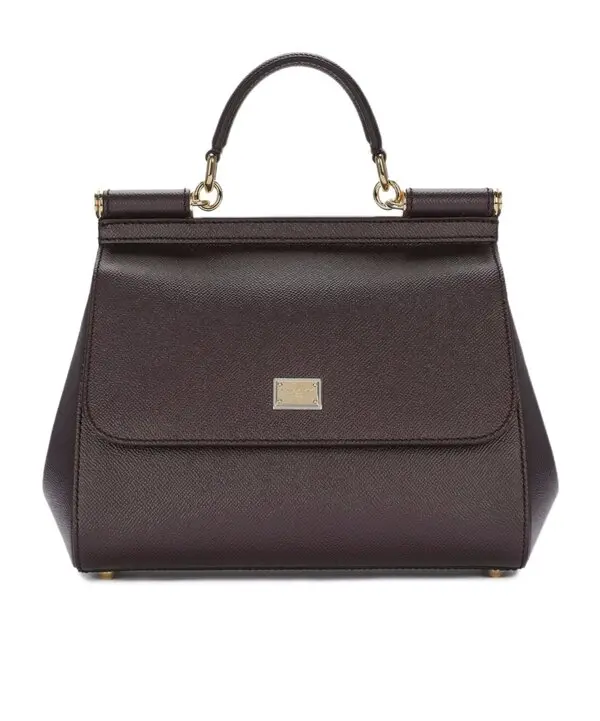 Dolce & Gabbana Small Sicily Tote Bag - Black