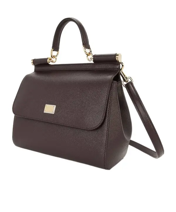 Dolce & Gabbana Small Sicily Tote Bag - Black