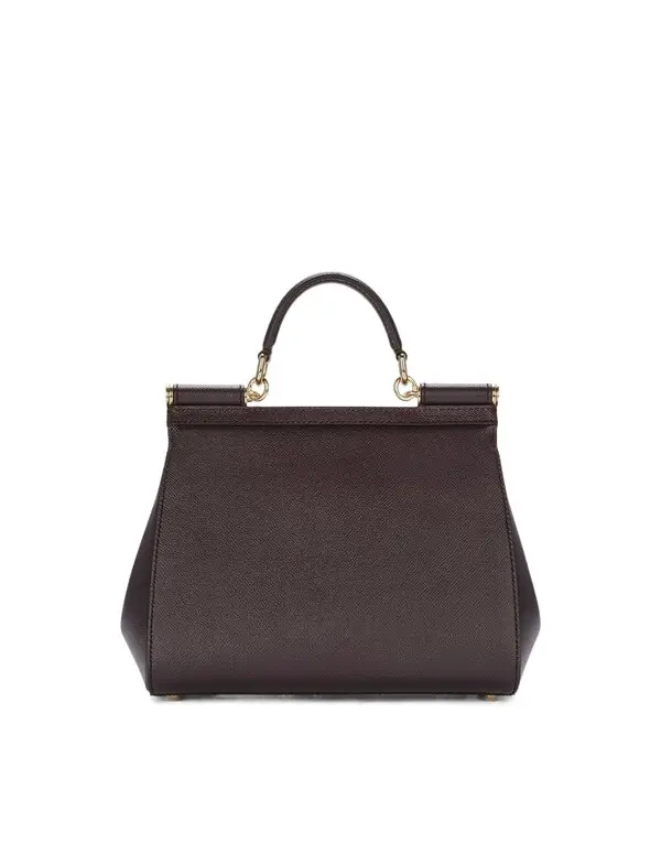 Dolce & Gabbana Small Sicily Tote Bag - Black