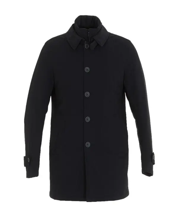 Herno Single-breasted High-neck Padded Coat