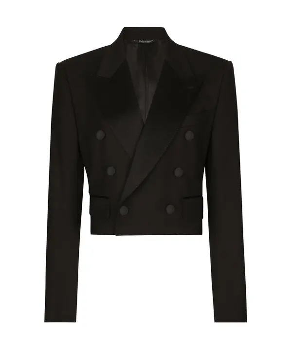 Dolce & Gabbana Double-breasted Cropped Jacket