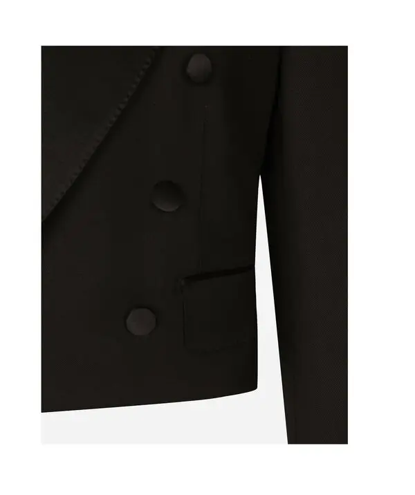 Dolce & Gabbana Double-breasted Cropped Jacket
