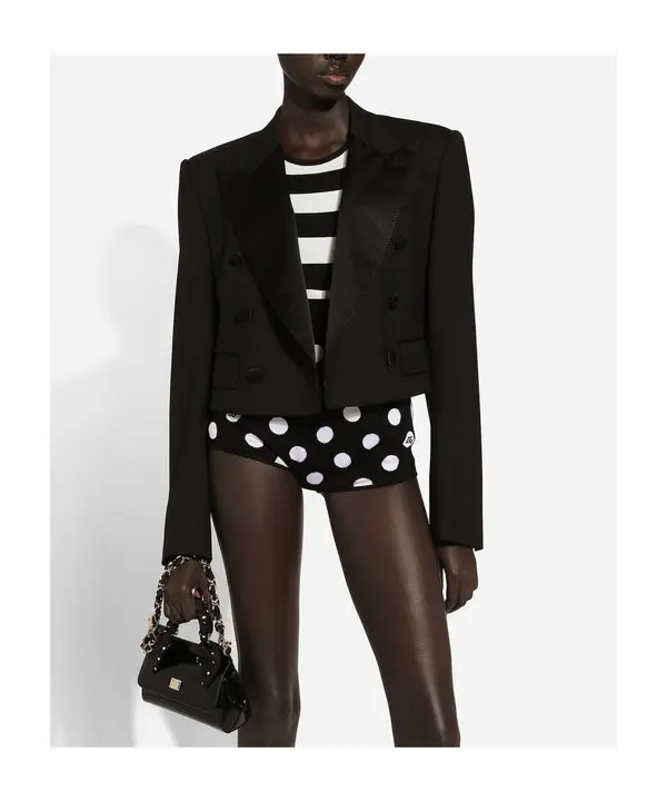Dolce & Gabbana Double-breasted Cropped Jacket
