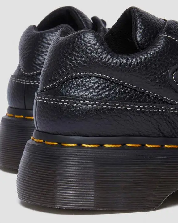 Dr. Martens Buzz 5-eye Milled Nappa Leather Platform Shoes