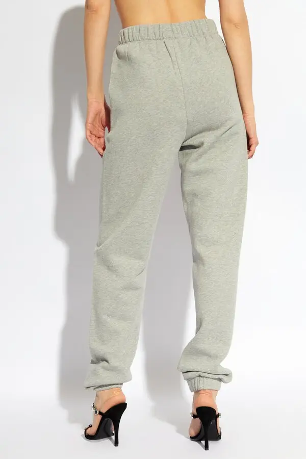 Attico The Penny Logo Detailed Track Trousers - Gray