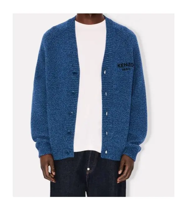 Kenzo Cotton Wool Boke Flower Cardigan