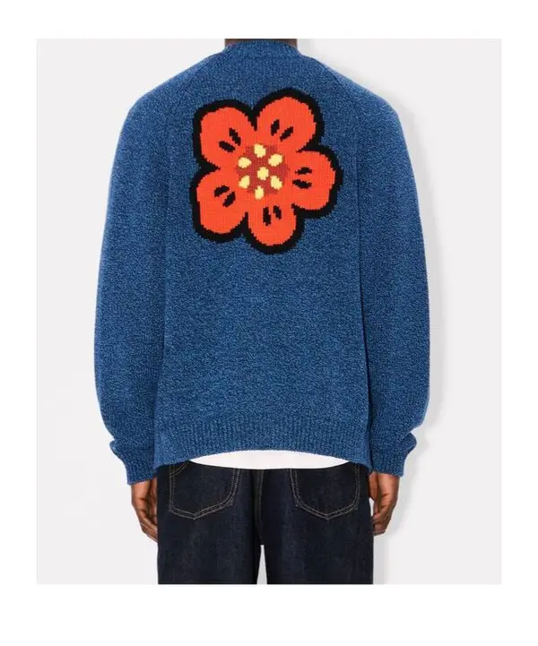 Kenzo Cotton Wool Boke Flower Cardigan
