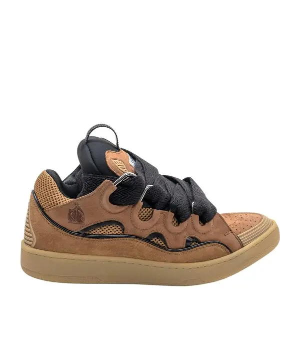LANVIN Curb Sneakers - Brown