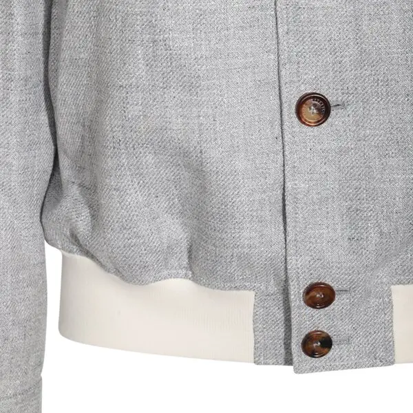 Brunello Cucinelli Long Sleeve Button-up Jacket