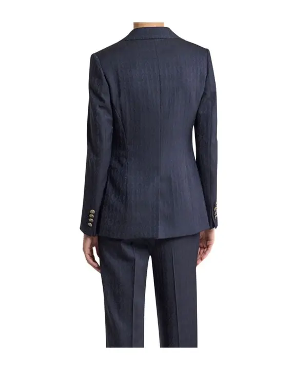 Etro Paisley Pattern Blazer - Black