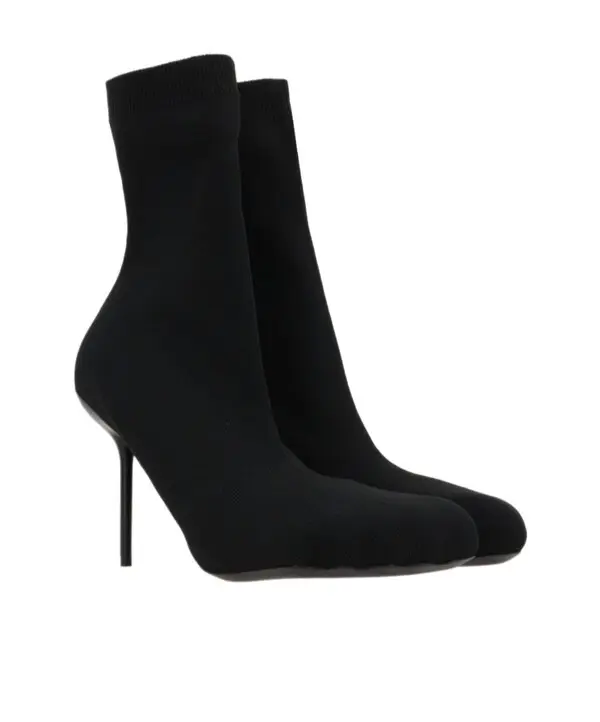 Balenciaga Anatomic Stretch Knit Ankle Boots