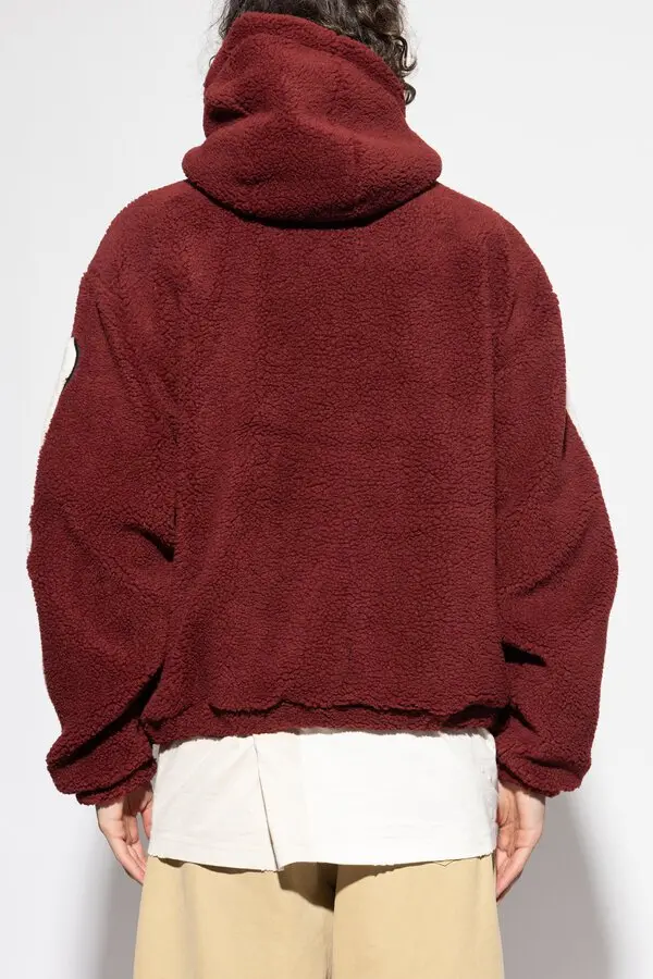 Amiri Bone Detail Zip-up Hoodie