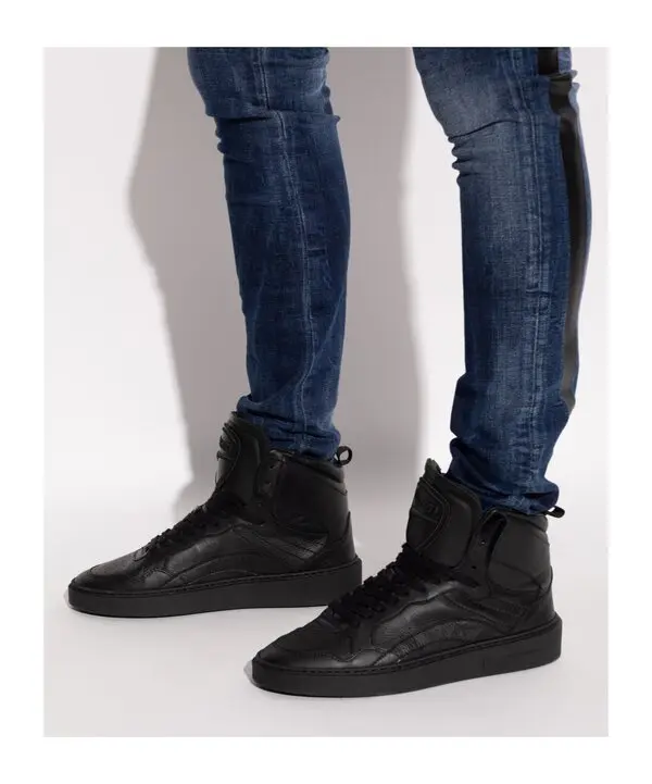 Dsquared2 X Ducati Lace-up Mid-top Sneakers