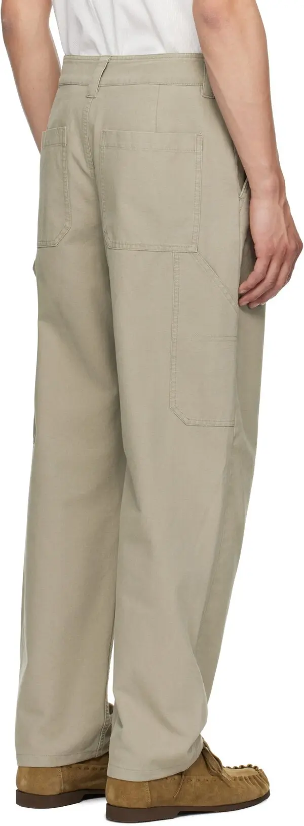A.p.c. Fergus Straight Leg Pants - Green