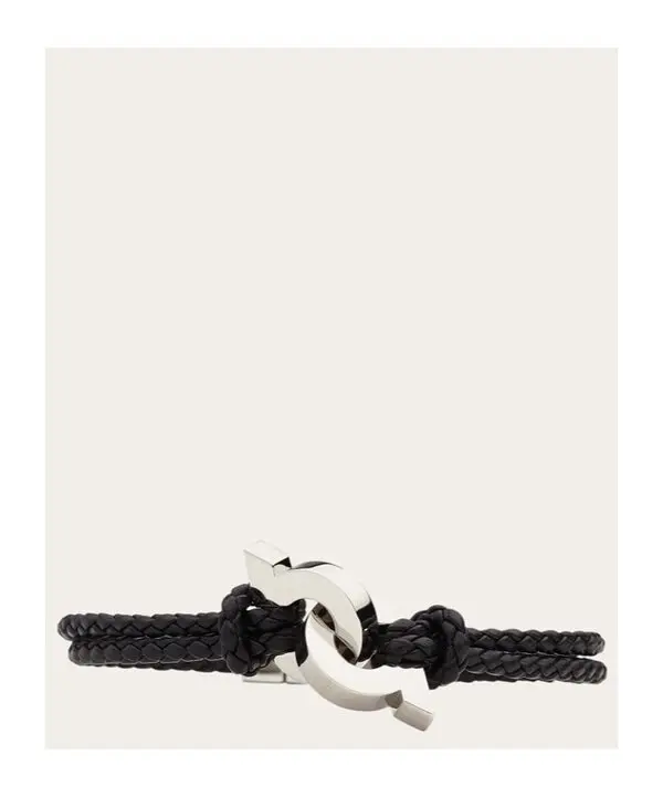 FERRAGAMO Wrapped Gancini Bracelet