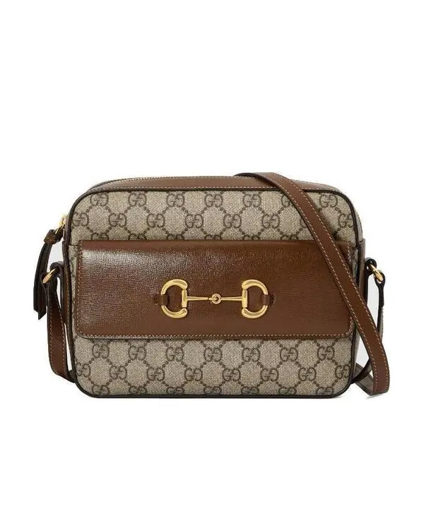 Gucci Horsebit 1955 Small Shoulder Bag - Black