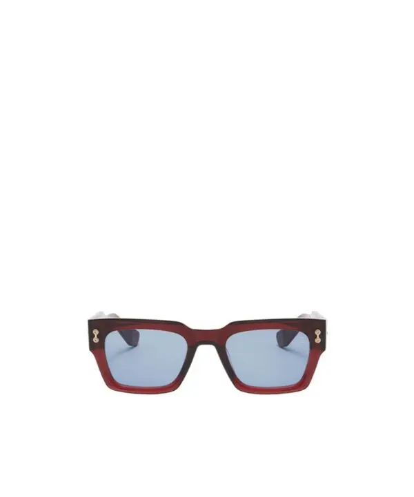 AKONI Cosmo Square-frame Sunglasses - Blue