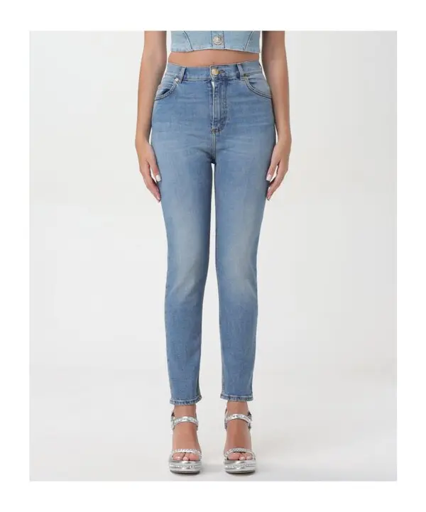Balmain Logo-patch Tapered Jeans