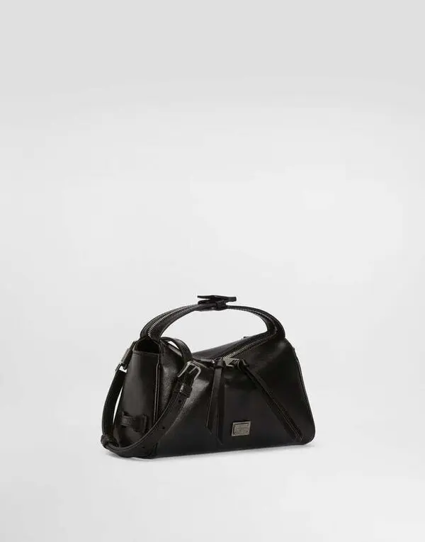Dolce & Gabbana Logo Plate Shoulder Bag