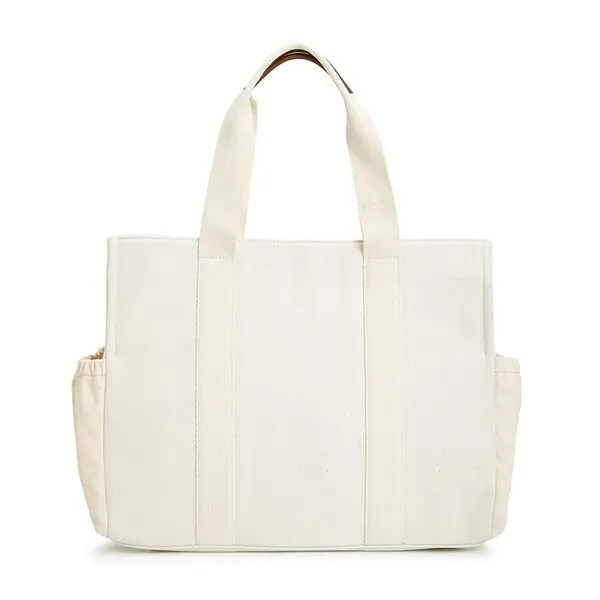 Chloé Embroidered Logo Tote Bag