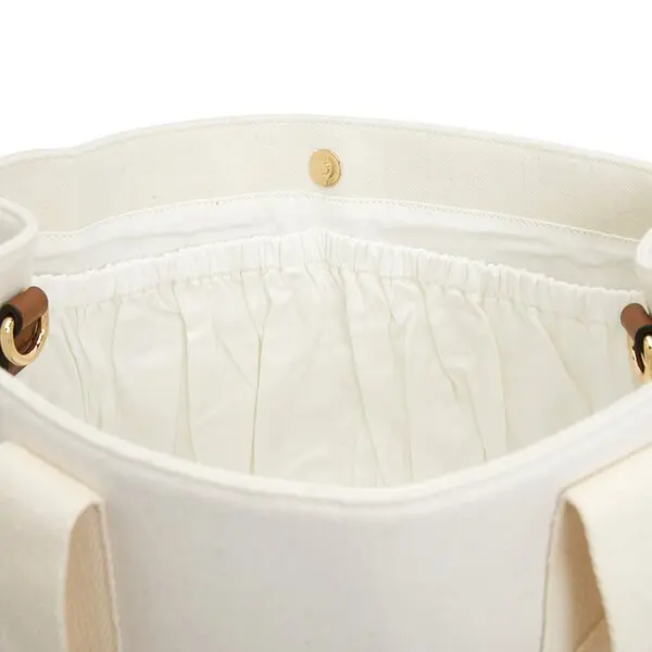 Chloé Embroidered Logo Tote Bag