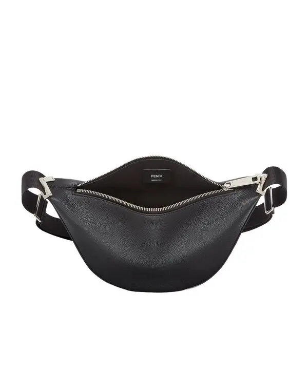 Fendi Ff Jacquard Melon Small Shoulder Bag