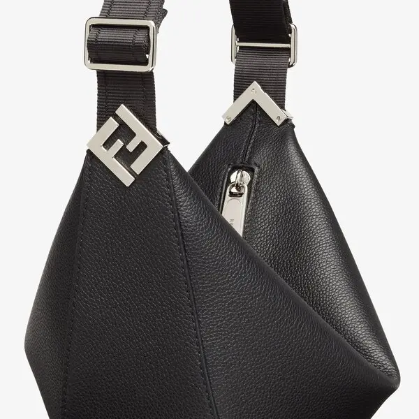 Fendi Ff Jacquard Melon Small Shoulder Bag