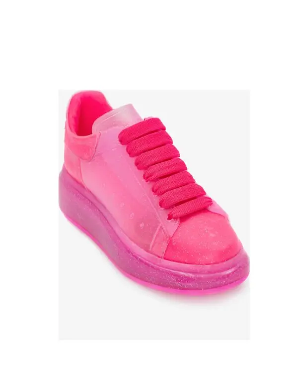Alexander McQueen Logo Sports Sneakers - Pink