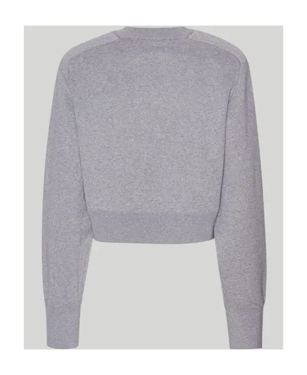 ROTATE BY BIRGER CHRISTENSEN Crystal Logo Mélange Jumper