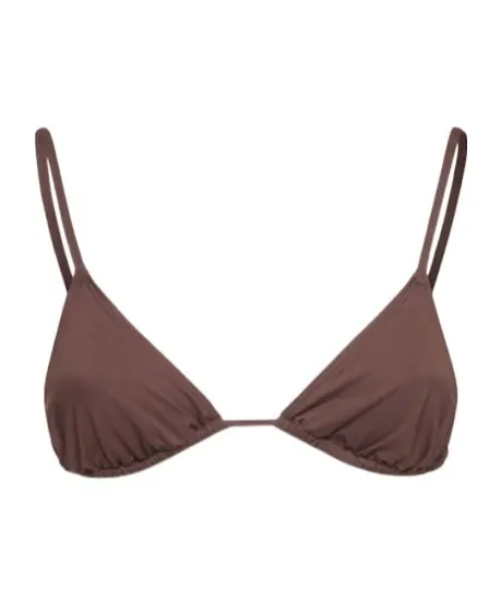 ST. AGNI Triangle Bikini Top - Red