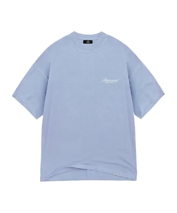 REPRESENT Owners' Club Logo T-shirt - Gray-blue