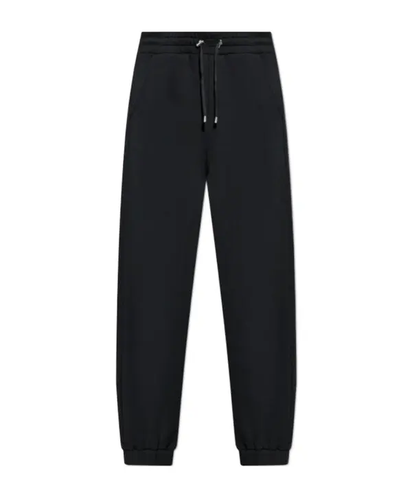 Balmain Logo Printed Drawstring Sweatpants - Black