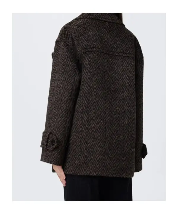 DONDUP Single-breasted Coat With Notched Lapel