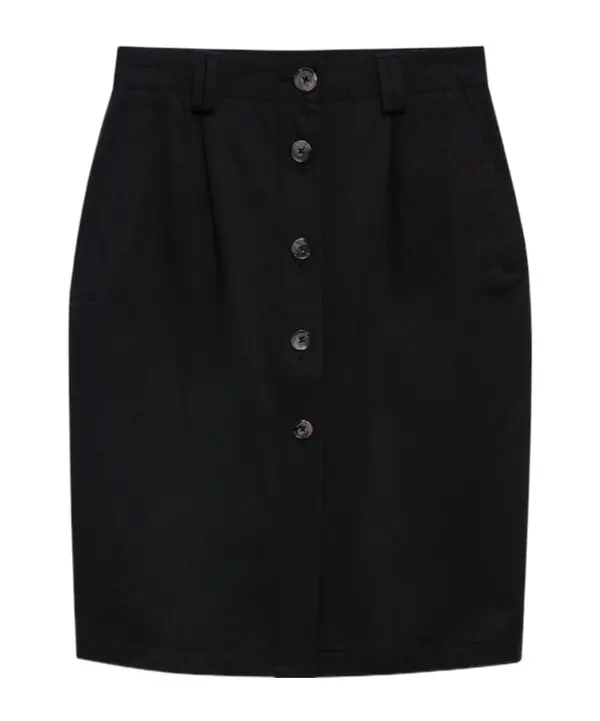 ANINE BING Belt Loop Skirt