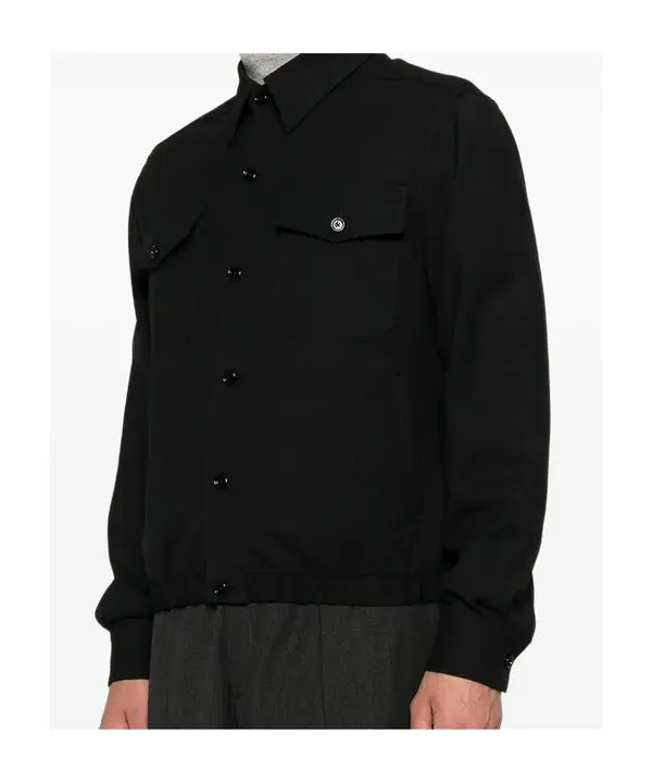 LARDINI Button-front Shirt Jacket