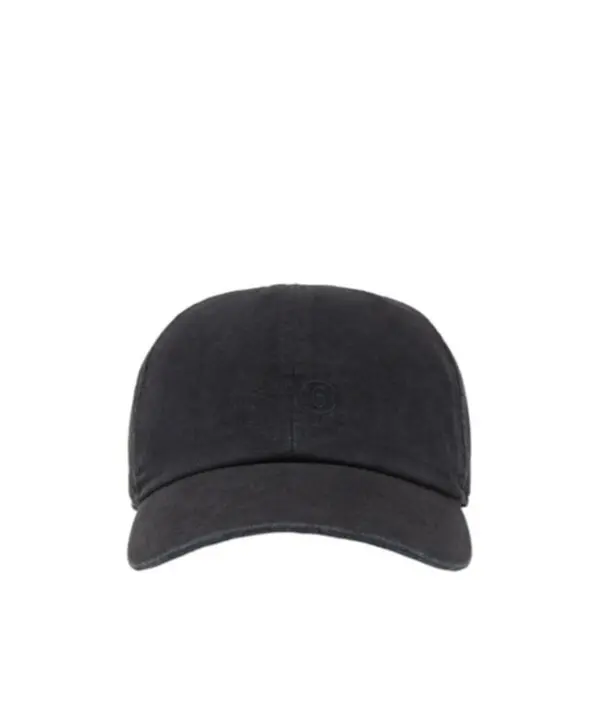 MAISON MARGIELA Logo Baseball Cap - Black