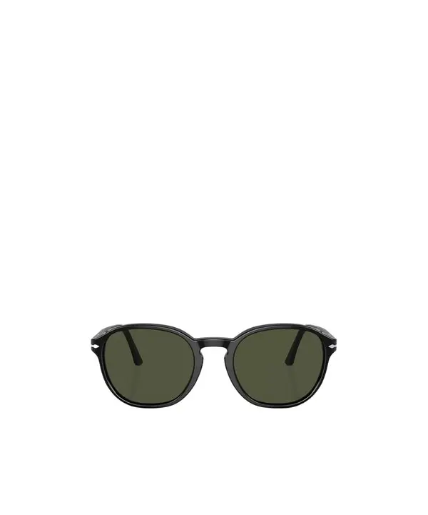 Persol Round Frame Sunglasses - Black